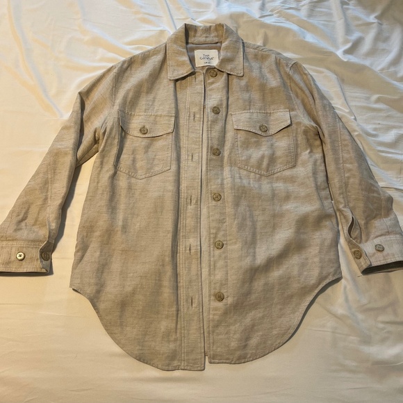 Aritzia | Tops | Aritizia Ganna By Wilfred Linen Shacket | Poshmark